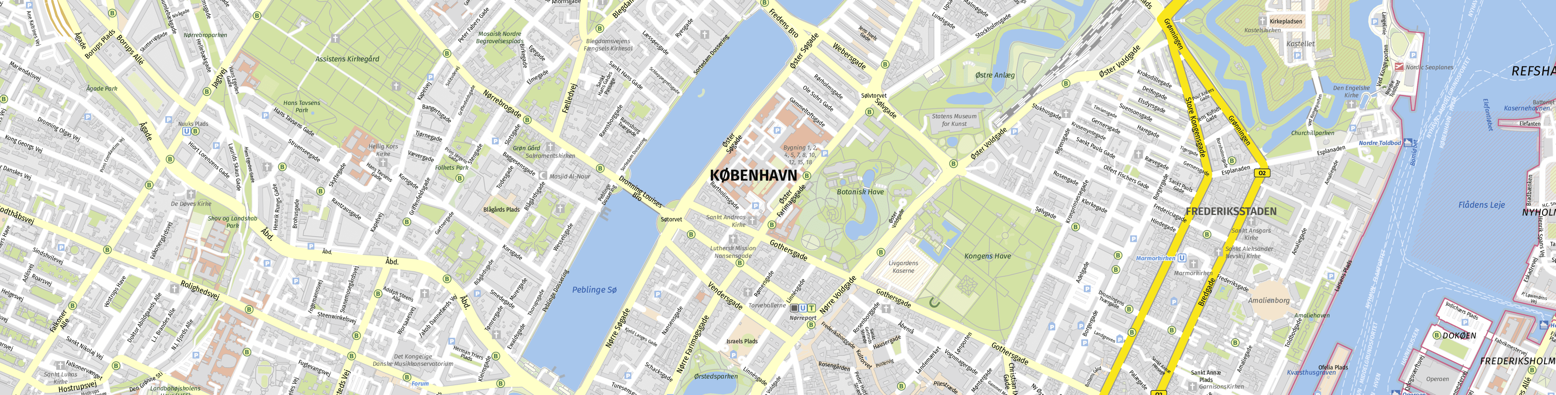 Printable Tourist Map Of Copenhagen Free Printable Maps